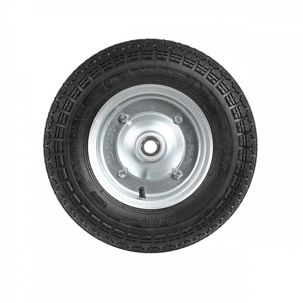 Yaparlar 62221 El Arabası Yedek Teker Şişme Havalı Rulmanlı 355 mm