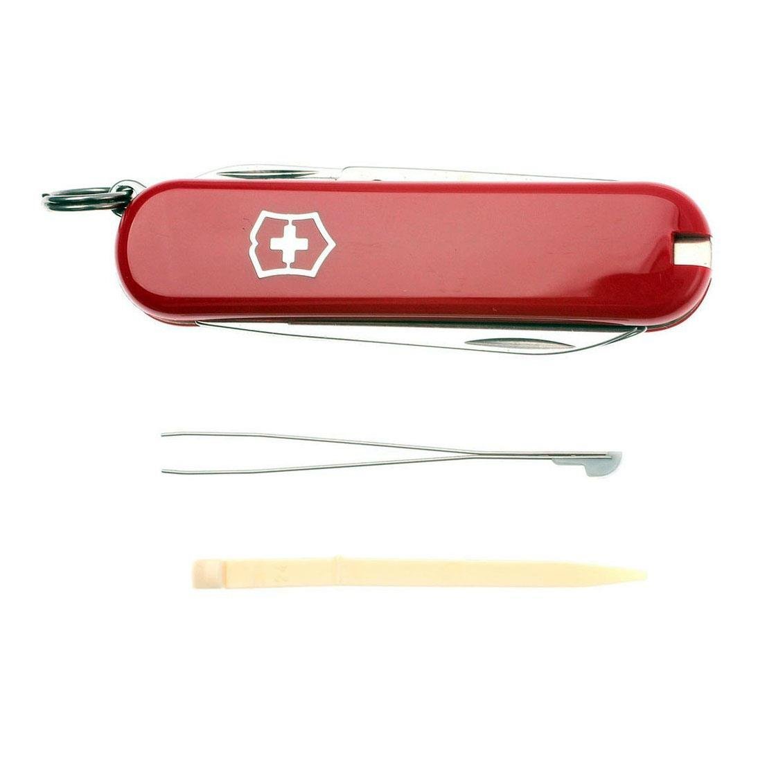 Victorinox 0.6223.G Classic SD İsviçre Çakısı - Kırmızı (58 mm)