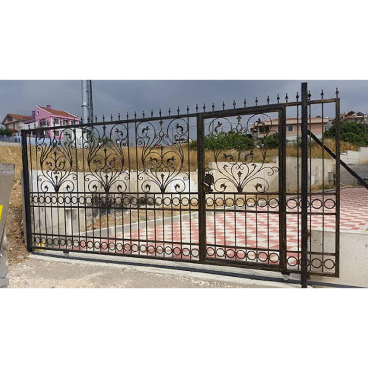 RMT100 Sürgülü Demir Kapı İçin Tablalı Ray Makarası 100 mm